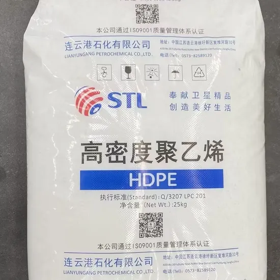 Plastic Material Virgin Polyethylene HDPE Granules 5000s Sinopec ...